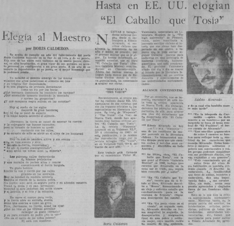 Boris Calderon, El Caballo Que Tosía | PDF