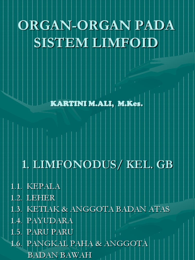 Limfonodi Anatomi | PDF