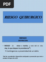 Valoración de Riesgo Quirúrgicos (Asa, Nyha | PDF | Diabetes | Trombosis