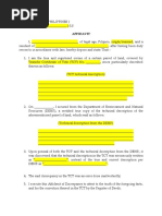 Affidavit of Adverse Claim Sample | PDF | Finance & Money Management ...