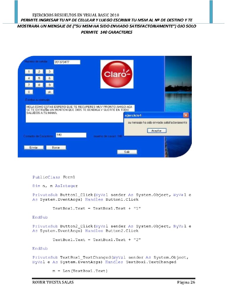 Ejercicios Resueltos en Visual Basic 2010 27 1024 PDF | PDF