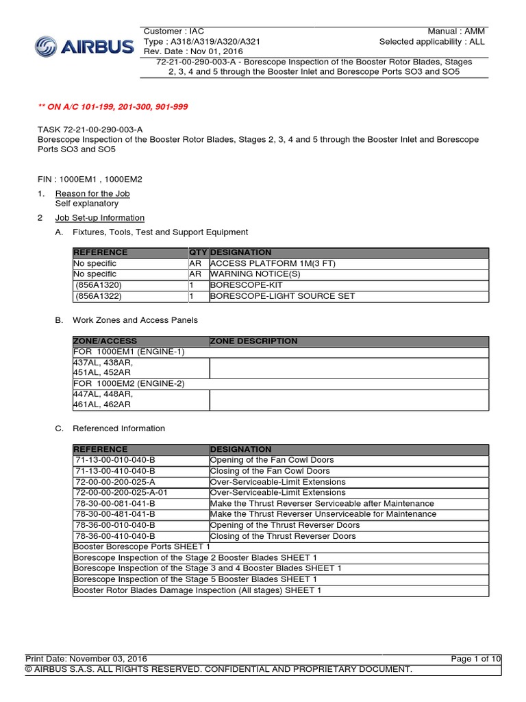 ON A/C 101-199, 201-300, 901-999: Reference Qty Designation | PDF ...