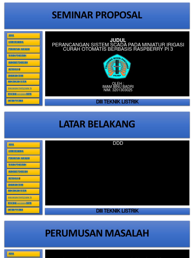 Proposal TA SCADA Berbasi Arduino Dan Labview | PDF