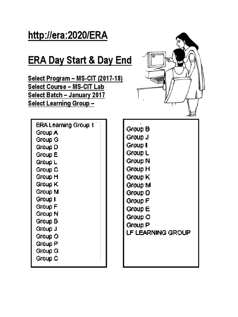 ERA Day Start | PDF
