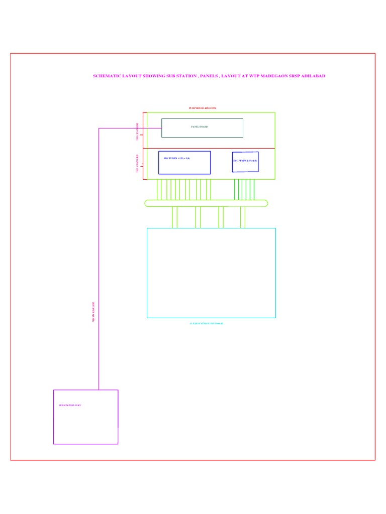 WTP Madegaon Drawing | PDF