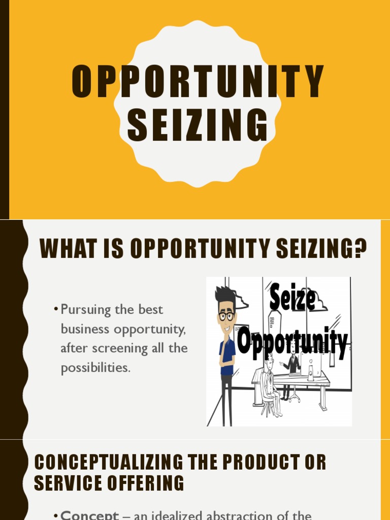 Opportunity Seizing | PDF