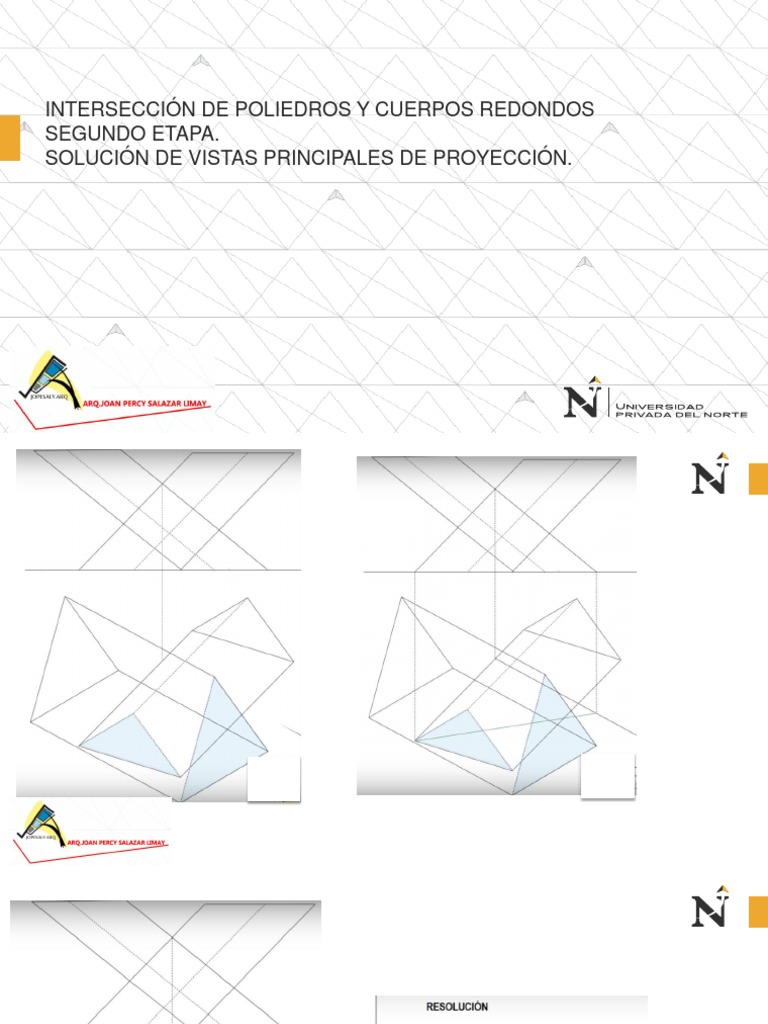 Intersección poliedros cuerpos redondos | PDF