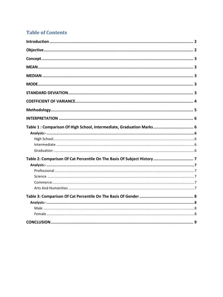 Docin PDF | PDF | Coefficient Of Variation | Median