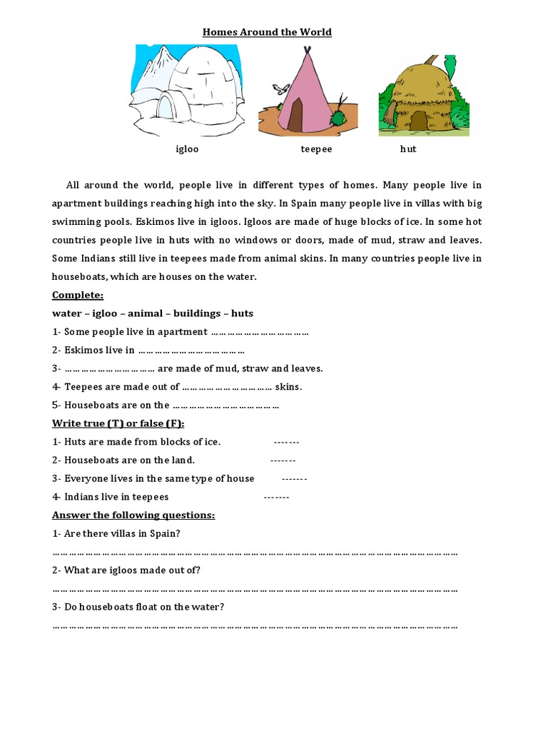 Homes Around The World | PDF | Home & Garden