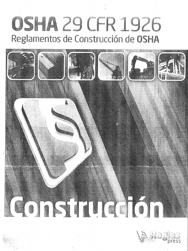 OSHA 29 CFR 1926 Reglamento de Construccion de OSHA