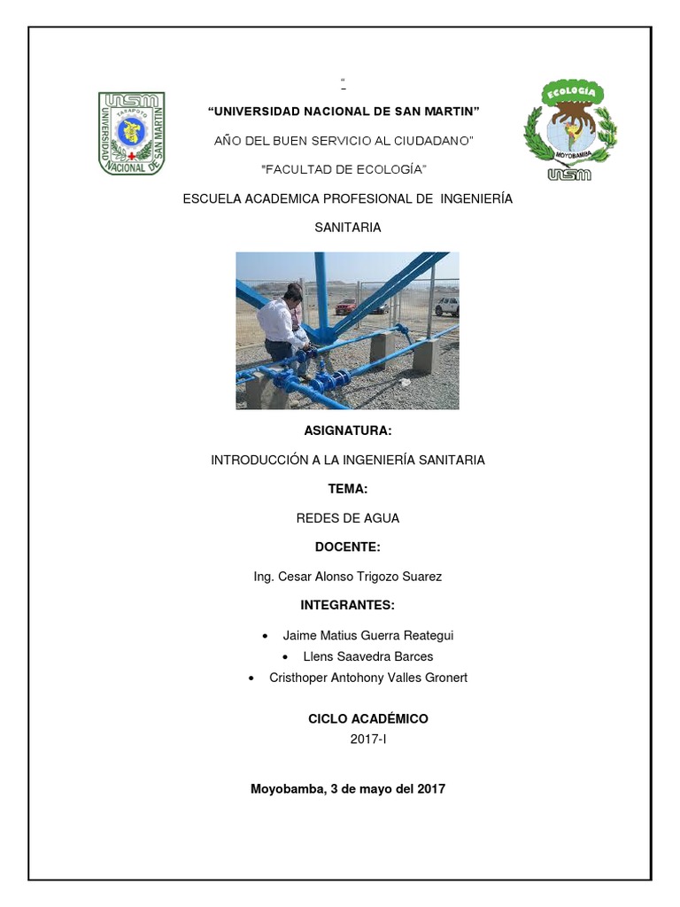 Redes de Distribucion de Agua Potable | PDF | Tanques | Agua