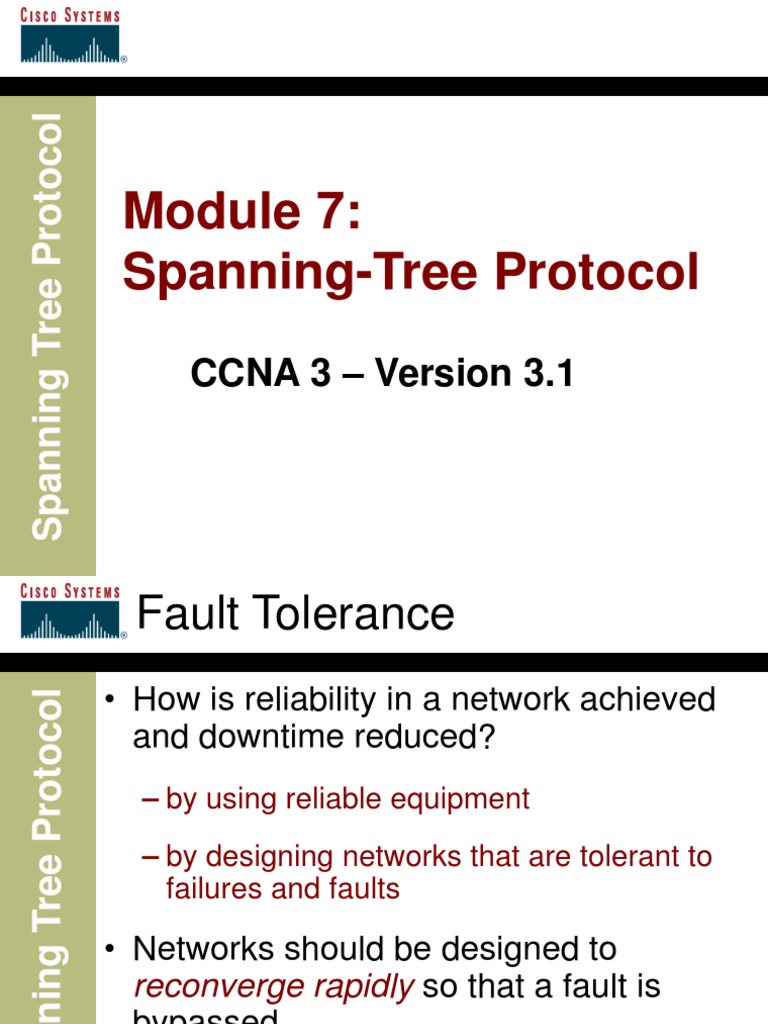 Spanning Tree Protocol | PDF | Network Switch | Network Topology