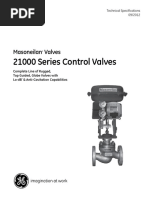 Samson 3241 Control Valve Data Sheet | PDF | Valve | Forging