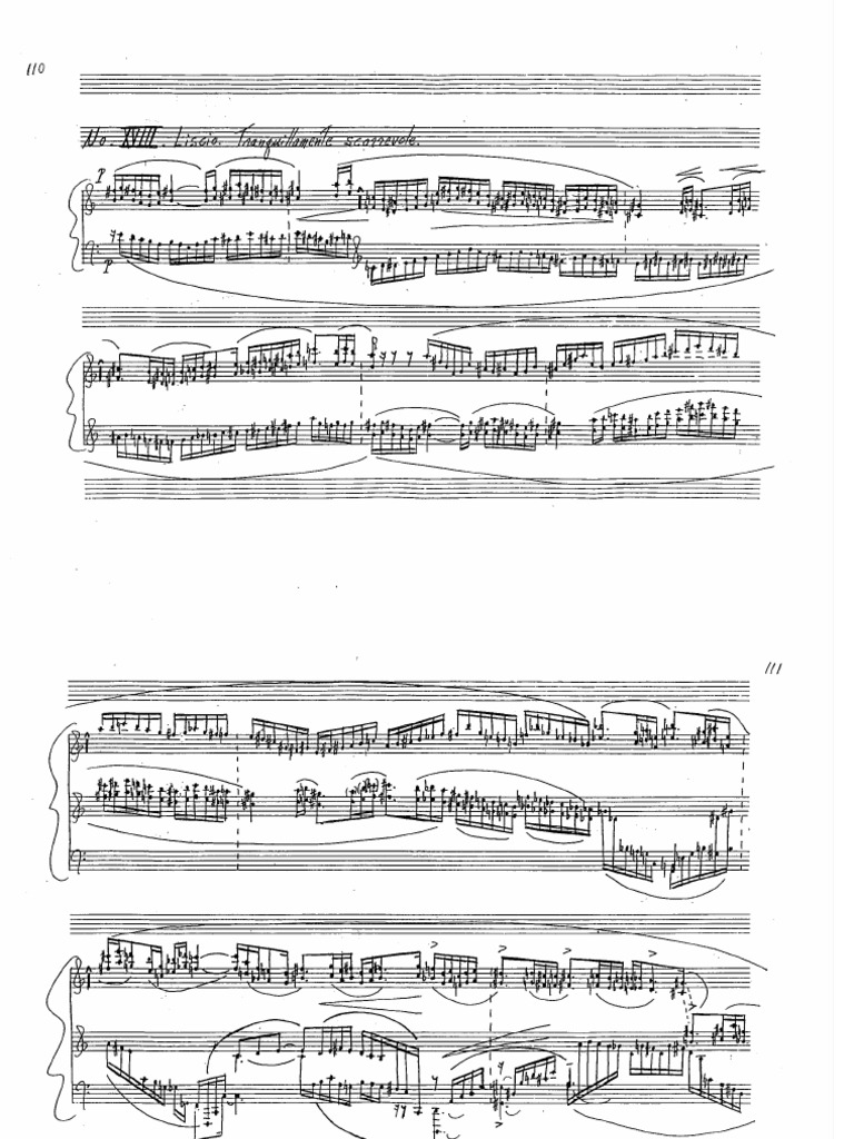 Sorabji Transcendental Etude No.18 | PDF