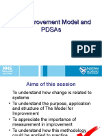 PDSA Cheat Sheet: What Is A PDSA? | PDF | Learning | Cognition