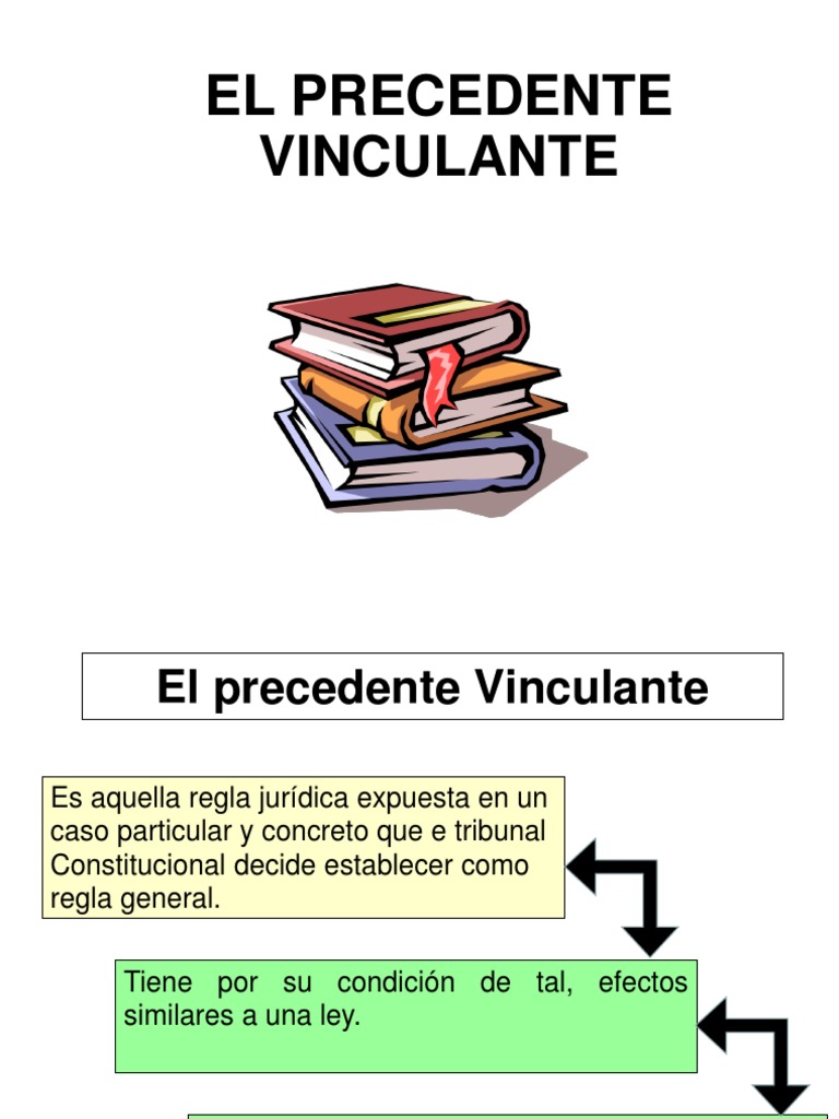 El Precedente Vinculante | Precedente | Caso de ley | Prueba gratuita ...