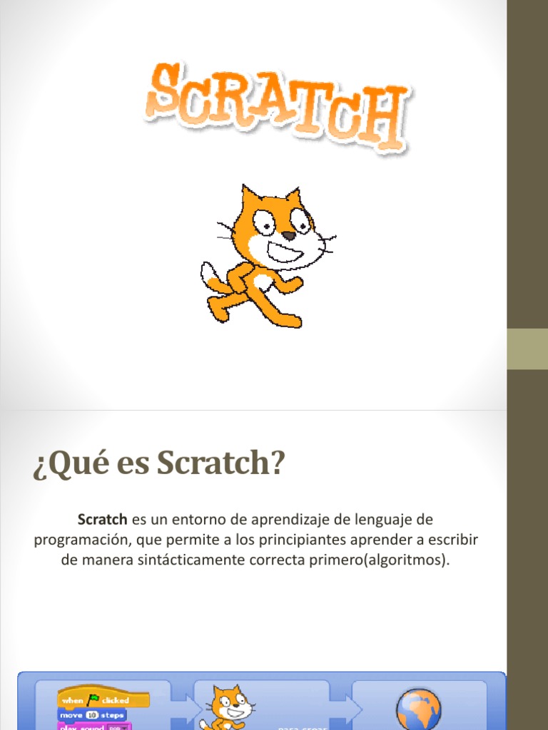 Introduccion a Scratch | Scratch (lenguaje de programación ...