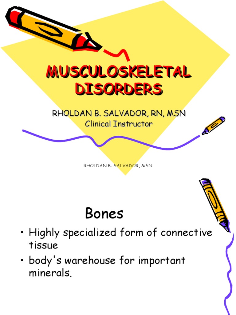 Musculoskeletal Disorders | PDF | Bone | Neurological Disorders