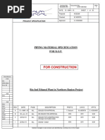 Piping Line List Overview and Codes | PDF | Pipe (Fluid Conveyance ...