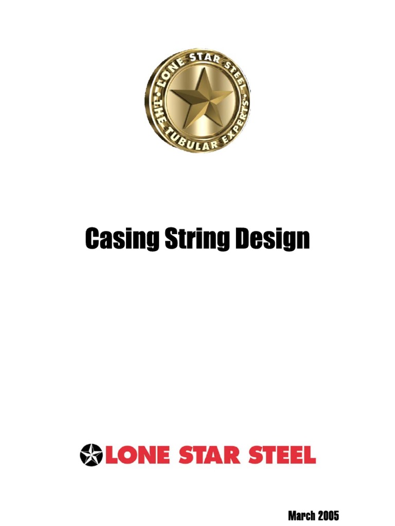 Casing String Design Guide | PDF | Casing (Borehole) | Strength Of ...