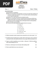 CBSE Class 9 Physics Worksheet - Force and Laws of Motion | PDF ...