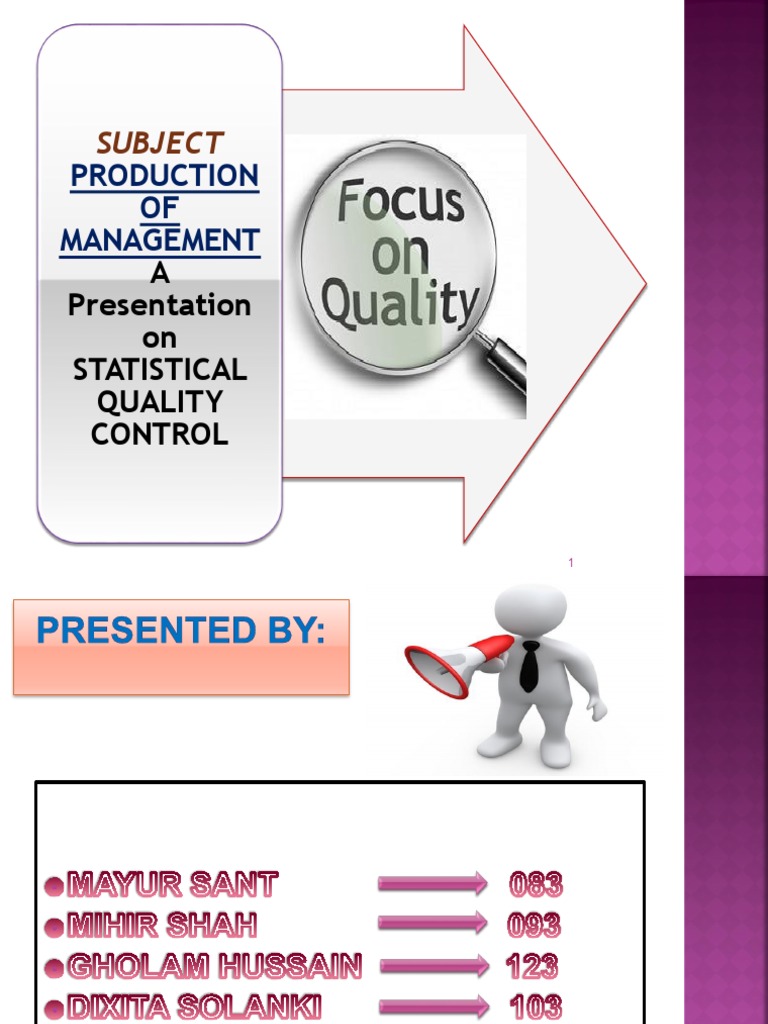 Statistical Quality Control | PDF | Statistics | Statistical Analysis