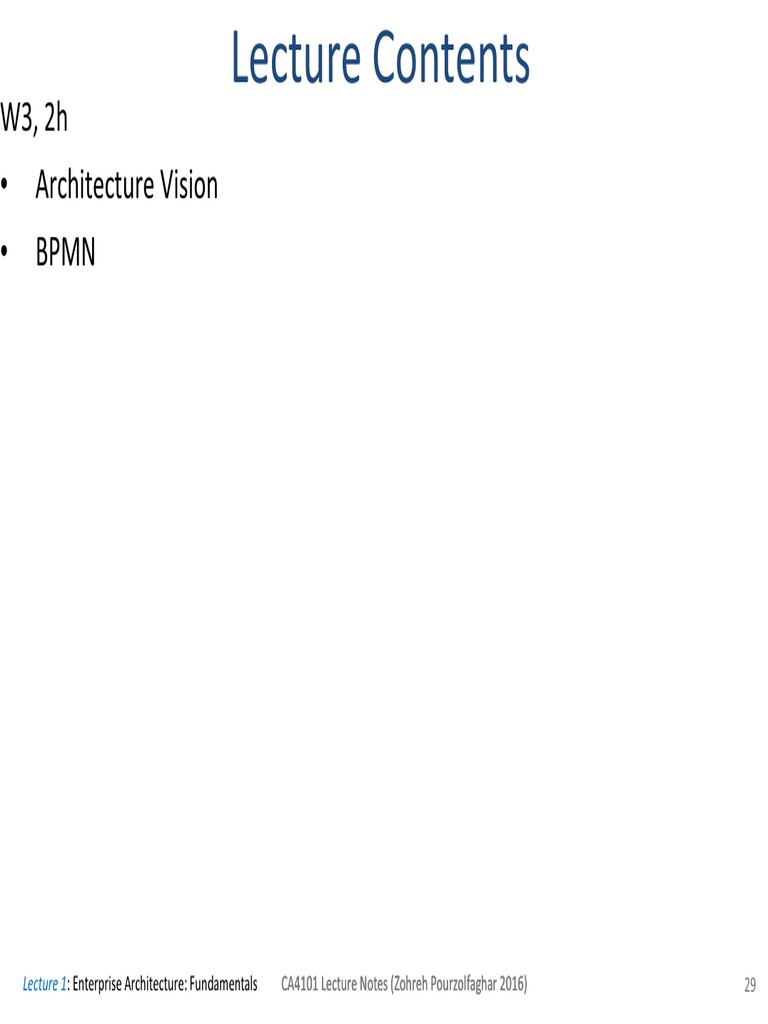 Architecture Vision | PDF | Enterprise Architecture | Design