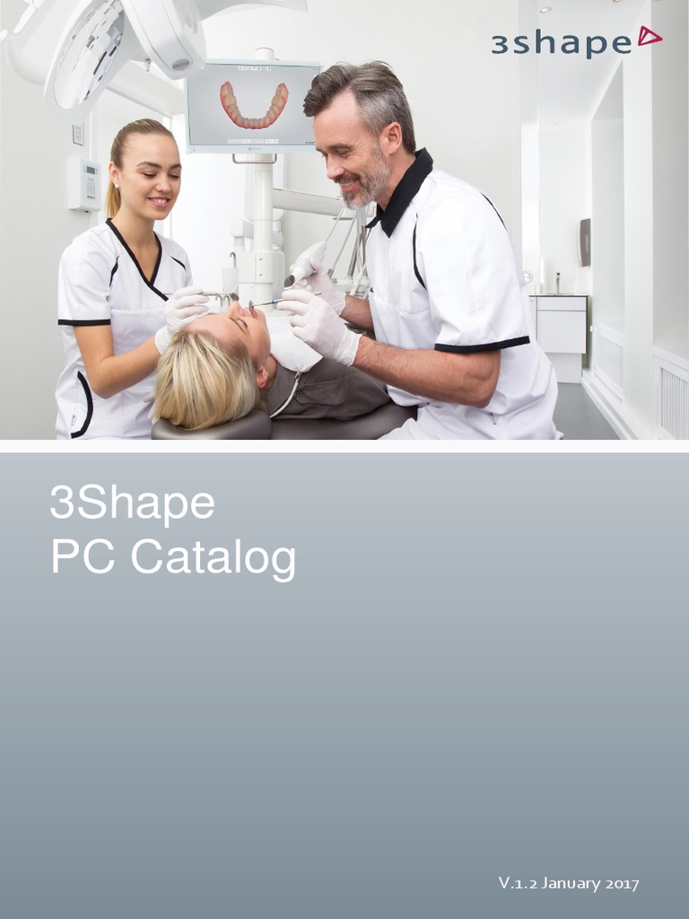 3shape PC Catalog v.1.2 | PDF | Microsoft Windows | Personal Computers