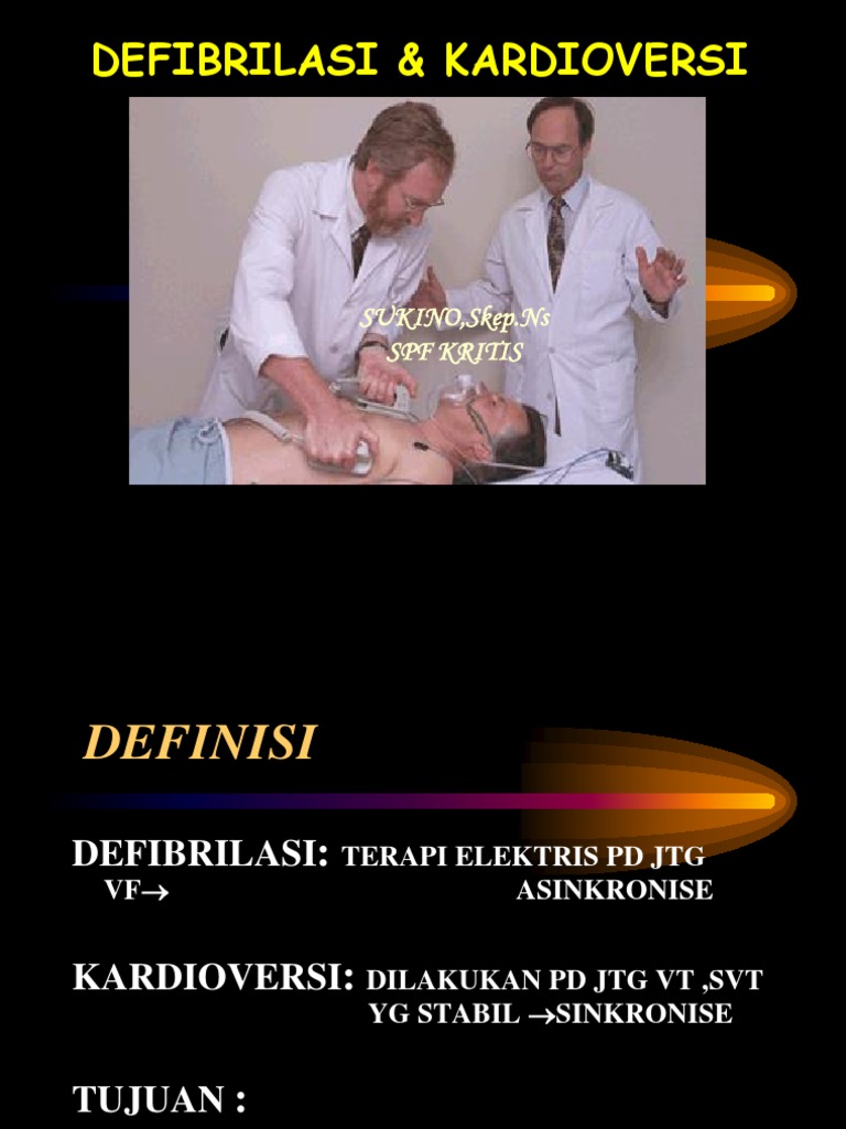 Defibrilasi & Kardioversi | PDF