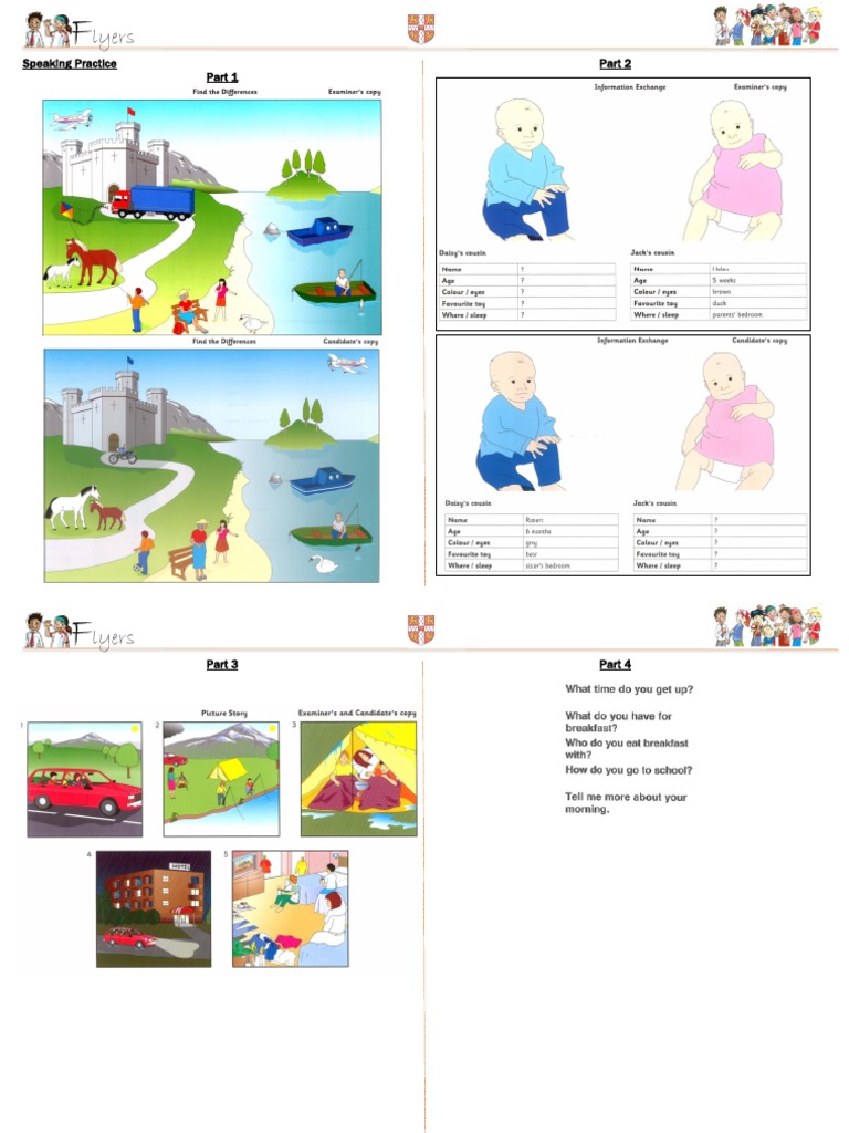 Flyers Speaking | PDF