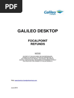 Galileo Quick Reference Guide | PDF | Payments | Travel Agency