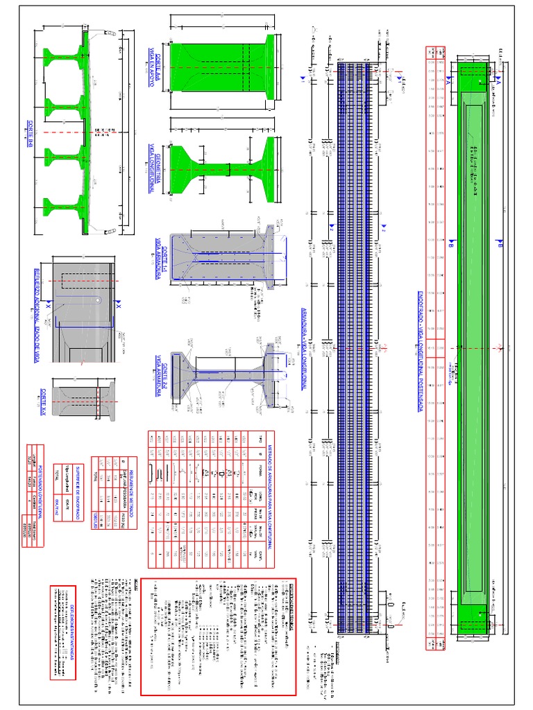 Viga Postensada Encofrado Y Armadura Pdf