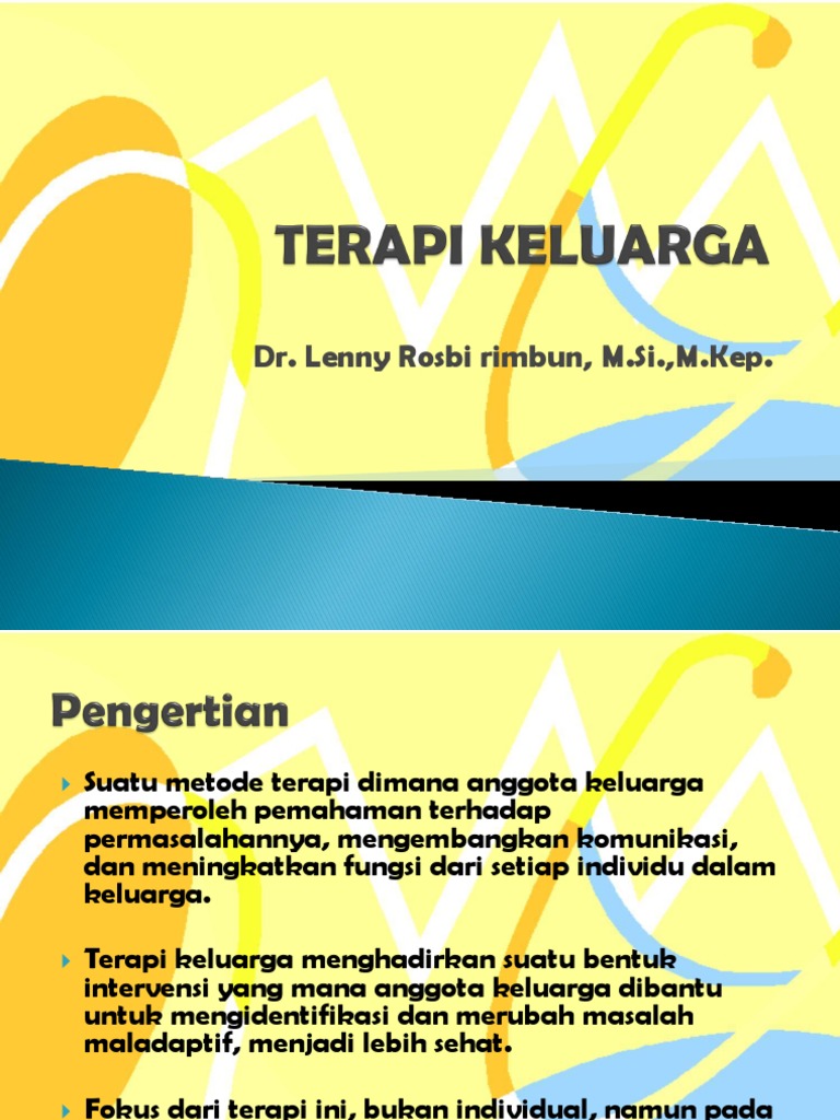 Terapi Keluarga | PDF