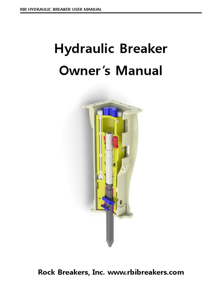 Hydraulic Breaker.pdf | Welding | Construction