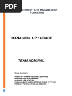 Managing UP: Grace-Case Background and Problem Statement | PDF