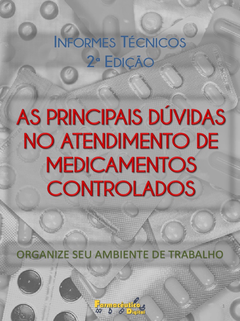 E-Book-MEDICAMENTOS-CONTROLADOS-2.0.pdf | Farmácia | Farmacologia
