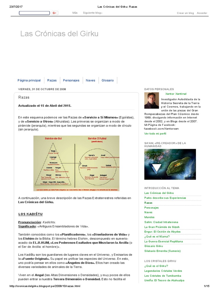 Las Crónicas Del Girku | PDF | Sumeria | Raza (categorización humana)