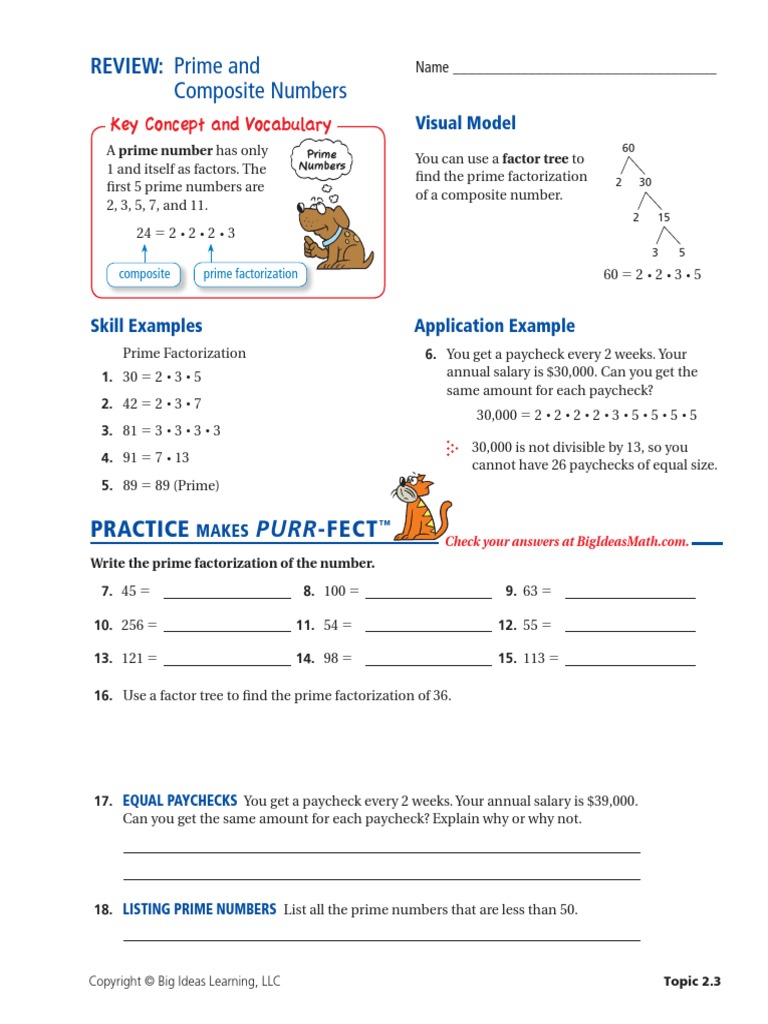 2 3 Prime and Composite Numbers | PDF | Prime Number | Cognition