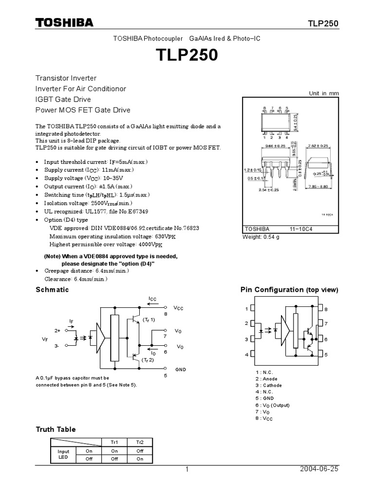 TPL-250 Datasheet | PDF | Field Effect Transistor | Capacitor