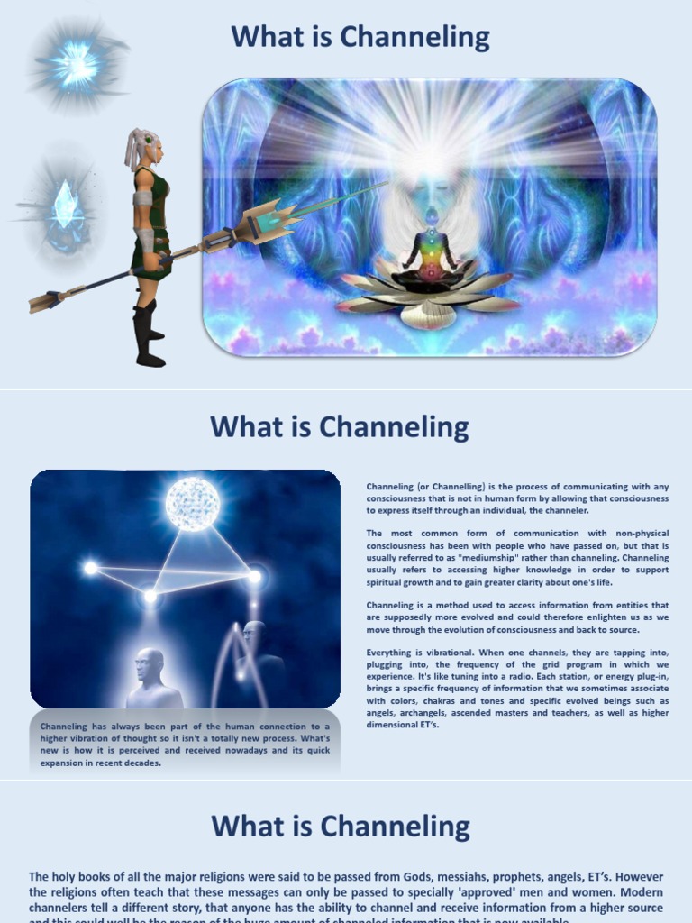 What Is Channeling | Download Free PDF | Mediumship | Consciousness