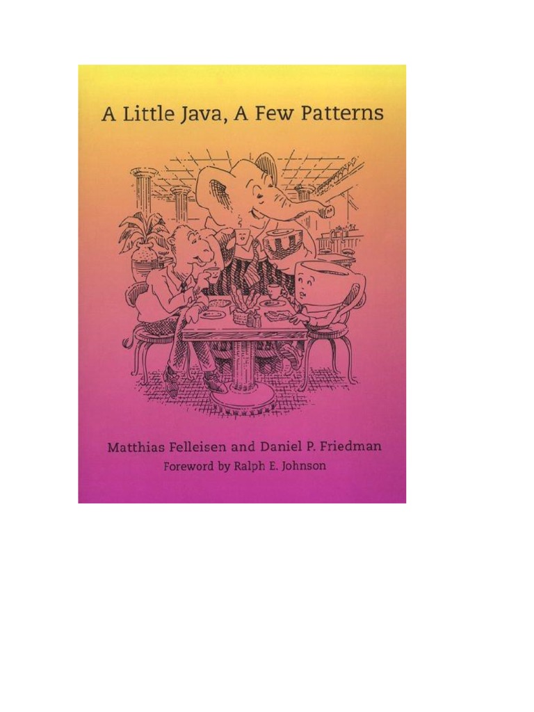 A Little Java A Few Patterns PDF | PDF