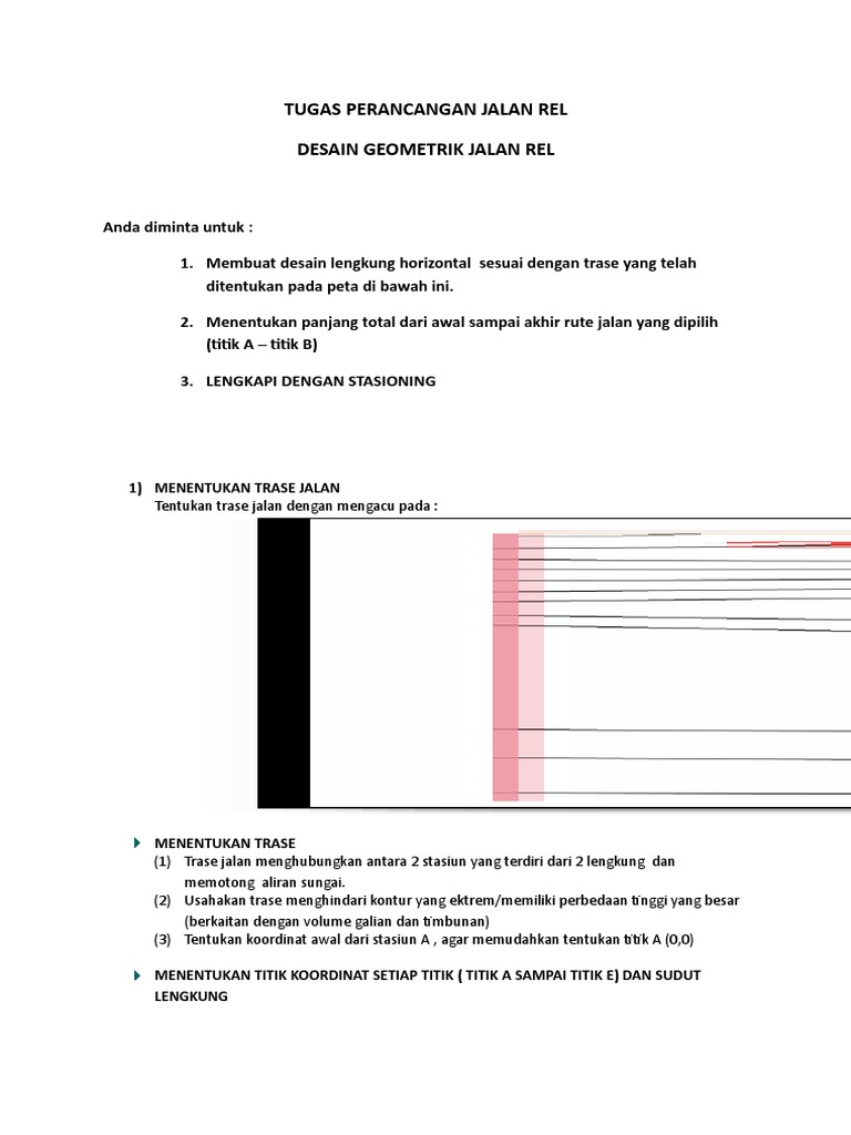 Desain Geometrik Jalan Rel dan Trase | PDF | Sains & Matematika ...