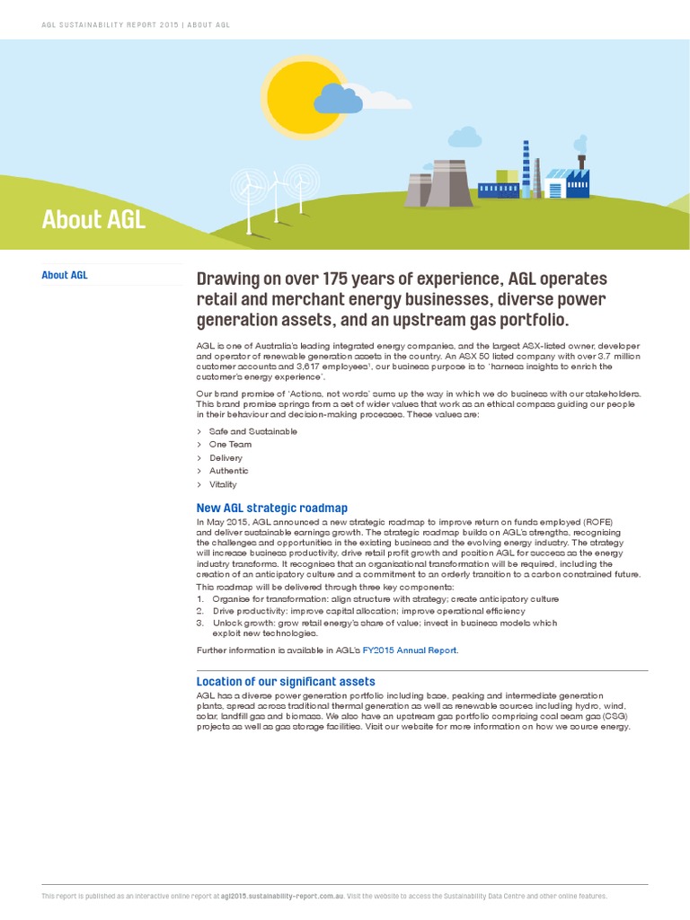 About Agl 0 | Download Free PDF | Power Station | New South Wales