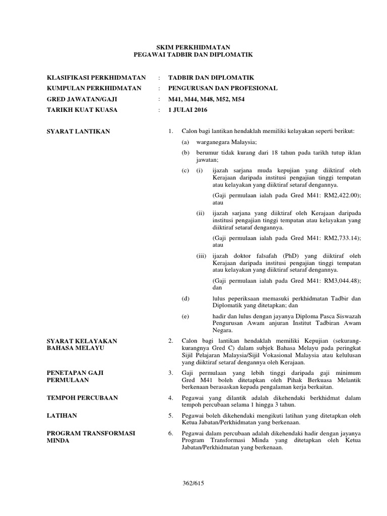 Syarat Mohon PTD PDF | PDF