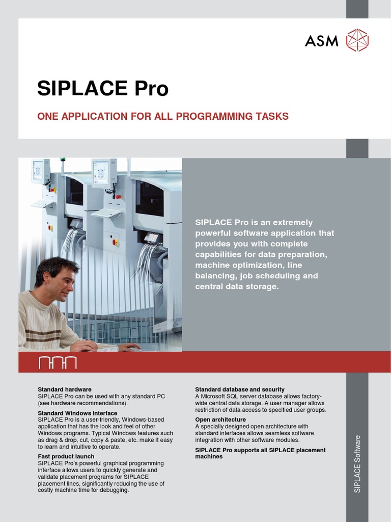 SIPLACE Pro Software Overview | PDF | Microsoft Windows | Personal ...