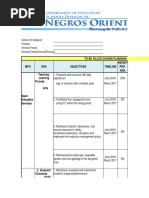 Action Plan: School Testing Coordinator | PDF | Child Care | Relationships