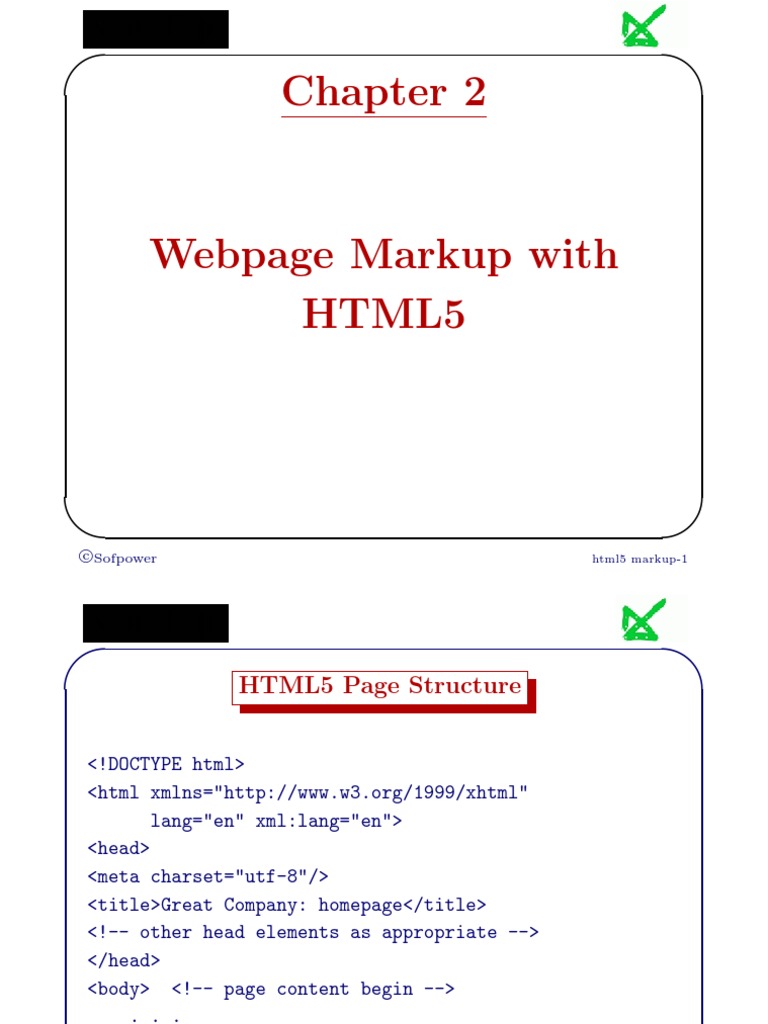 Slide 02 | PDF | Xhtml | Html