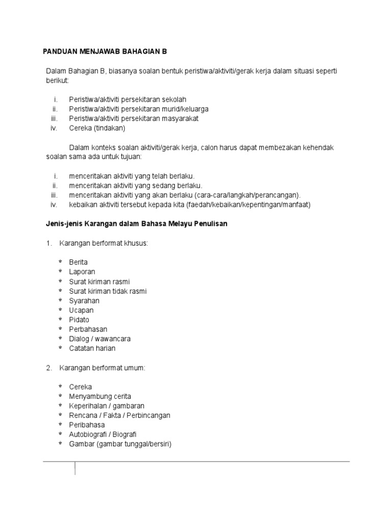 BM Penulisan UPSR Modul 2016 PPMP JOHOR | PDF