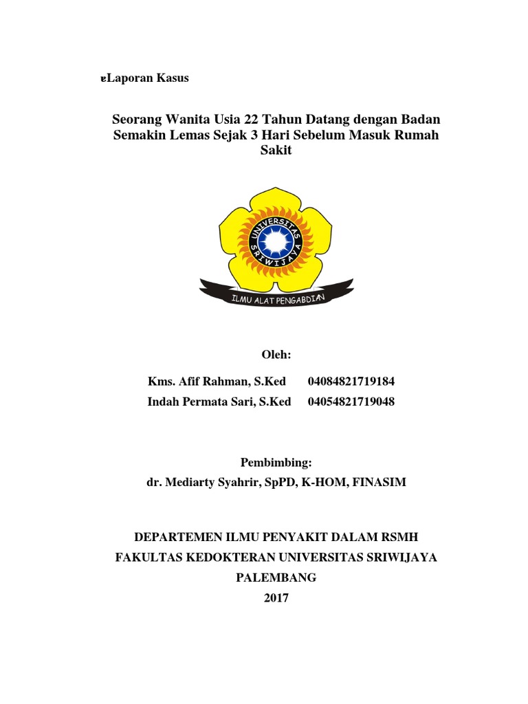 Laporan Kasus SLE | PDF