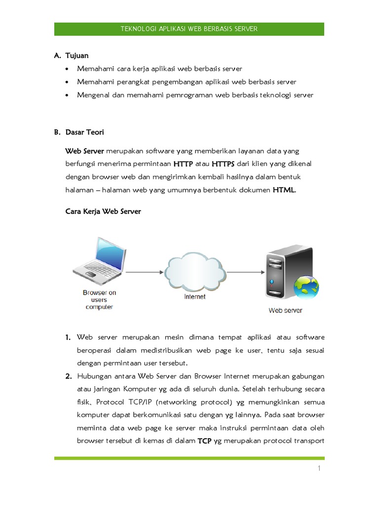 Pengertian Web Server PDF | PDF